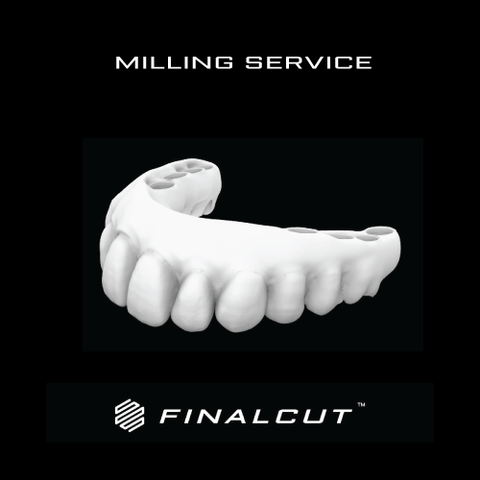 PMMA Hybrid Full Arch - Milling Service - FinalCut™