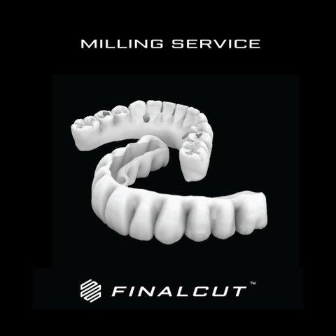 PMMA Full Arch over Bar - Milling Service - FinalCut™