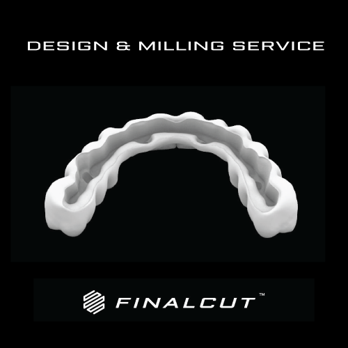 Zirconia Full Arch Over Bar - Design & Milling Service - FinalCut™